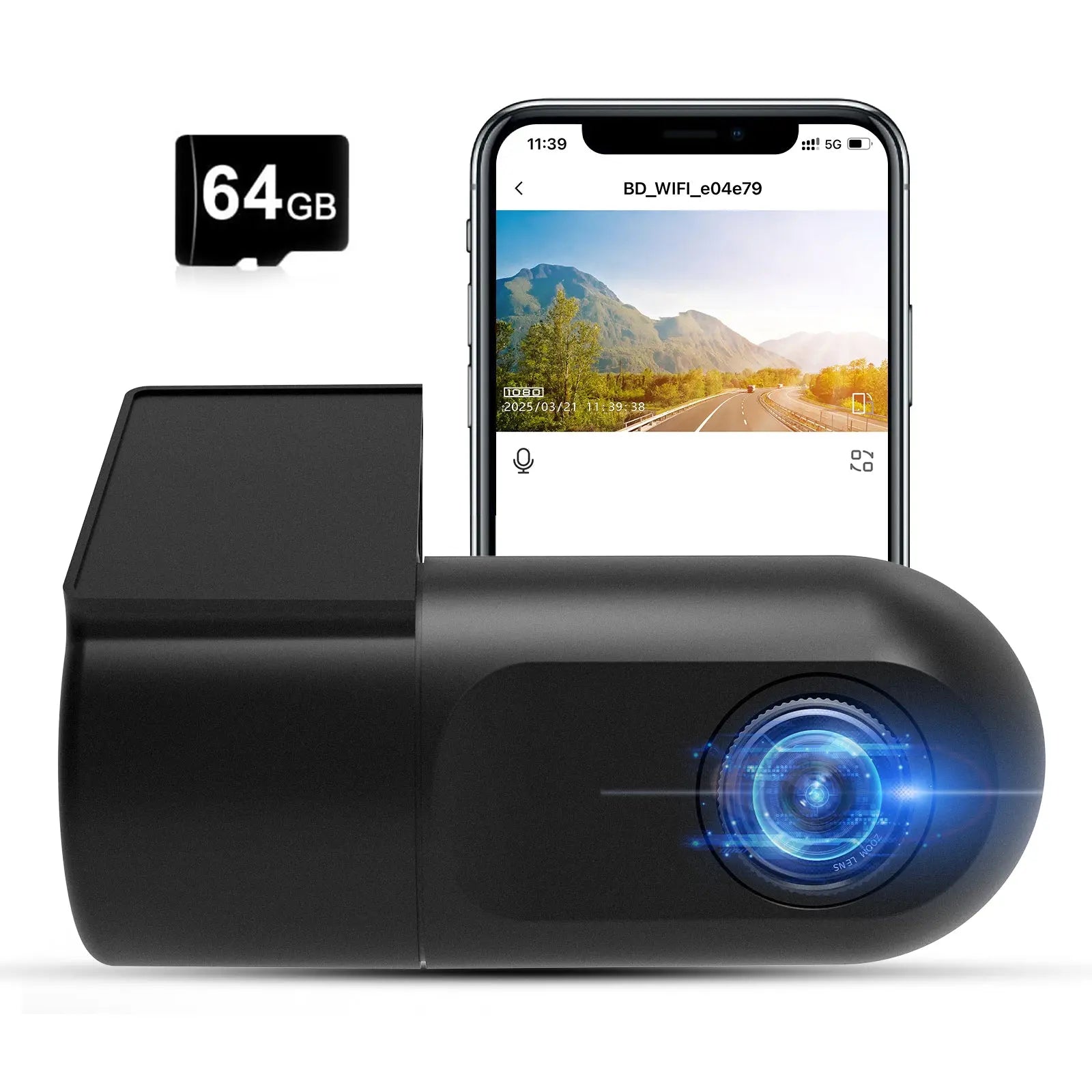 mini car dash camera