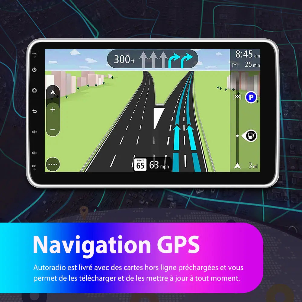 AWESAFE 1 DIN Autoradio Android 13 - Écran Tactile 10,1 Pouces (1 Go+3 – AWESAFE SHOP