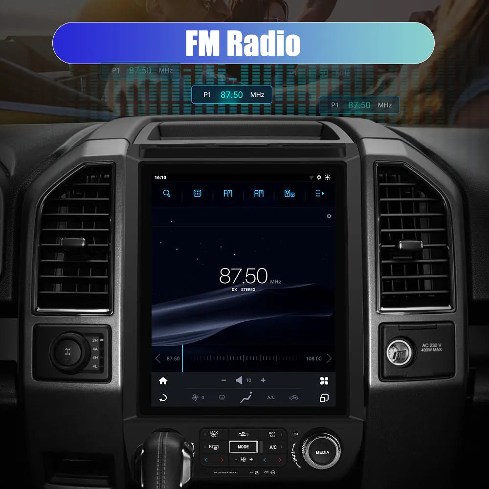 AWESAFE 12.1'' Android 13 Car Radio Stereo for Ford F150 2015-2021,Qua ...