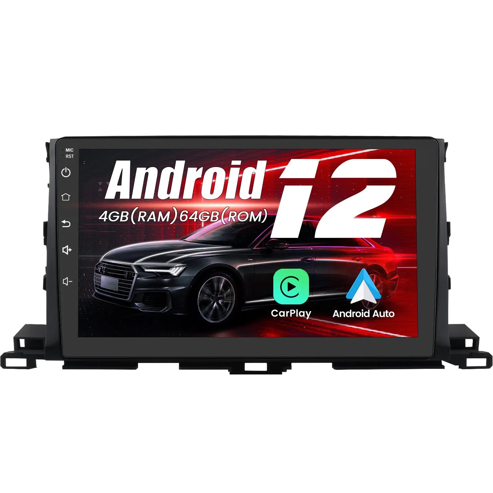 AWESAFE Android 12 Car Radio Stereo for Toyota Highlander 2014-2019 wi ...