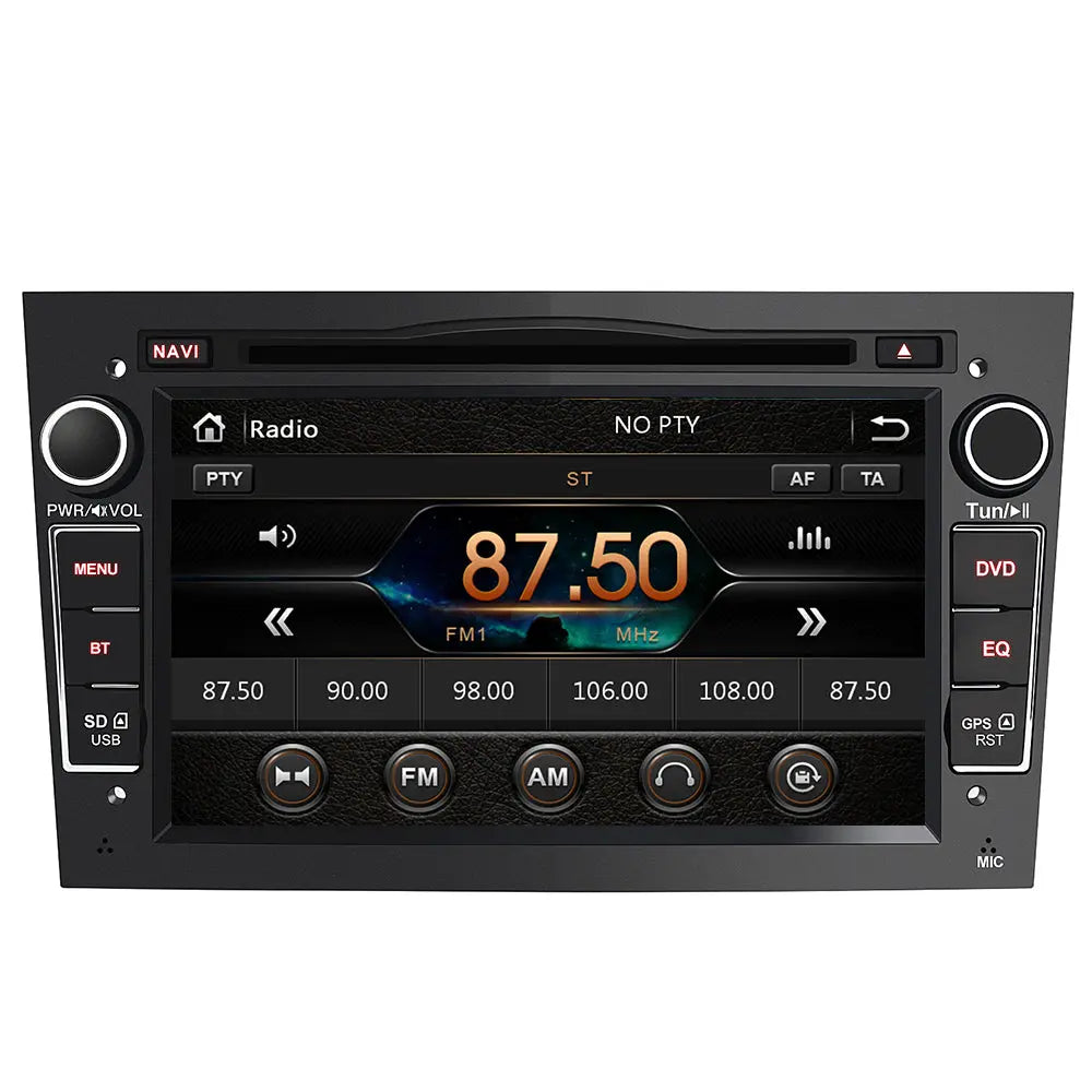 AWESAFE 2-DIN Autoradio mit Navi für Opel, 7 Zoll Touchscreen Radio un ...