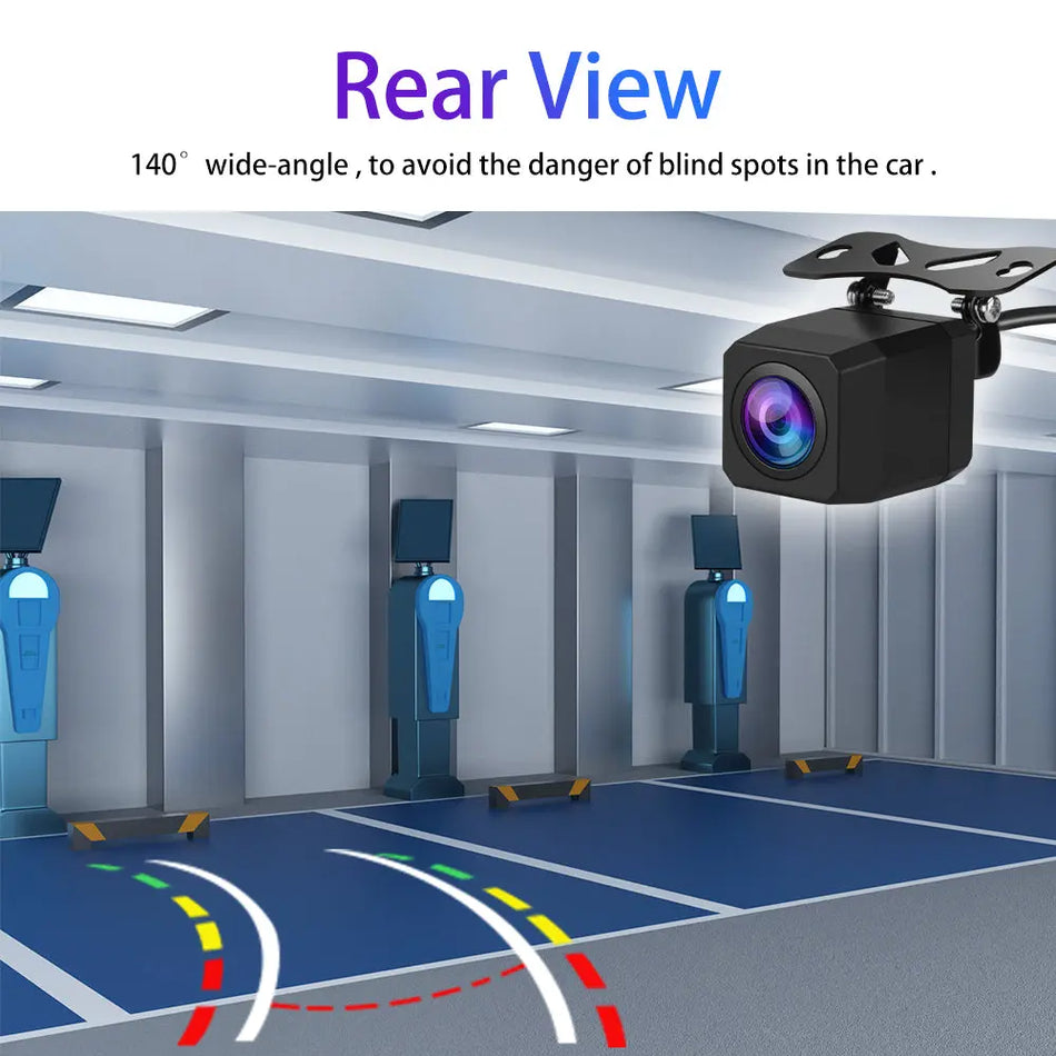 AWESAFE Backup Camera for Car Stereo Radio 720P HD Reverse Camera Nigh ...