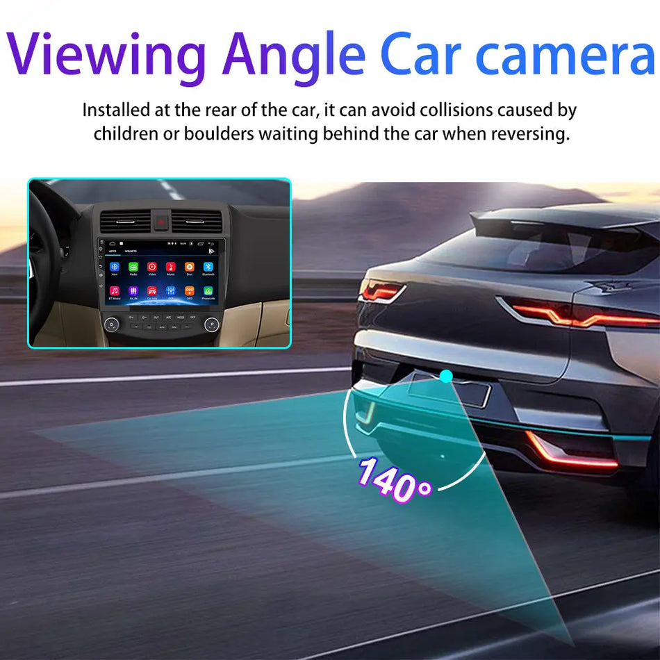 AWESAFE Backup Camera for Car Stereo Radio 720P HD Reverse Camera Nigh ...