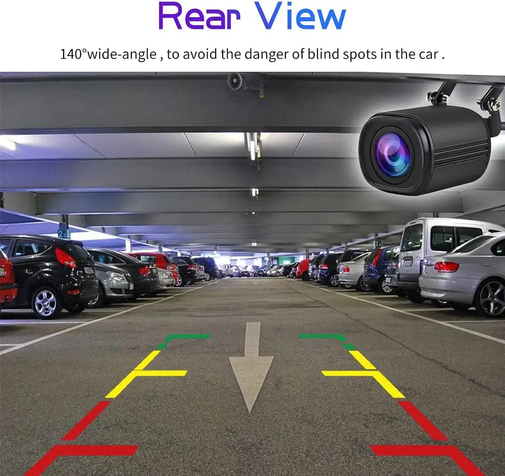 AWESAFE HD Reverse Camera for Car Radio, Waterproof Rear View Camera ...