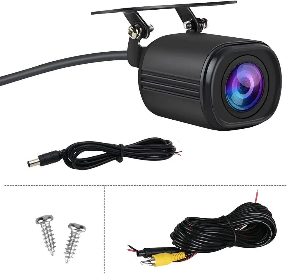 AWESAFE HD Reverse Camera for Car Radio, Waterproof Rear View Camera ...